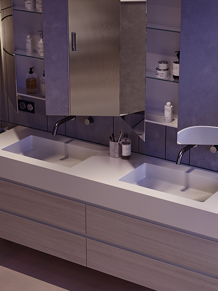 Basin top Desk 60 | MOMA Design